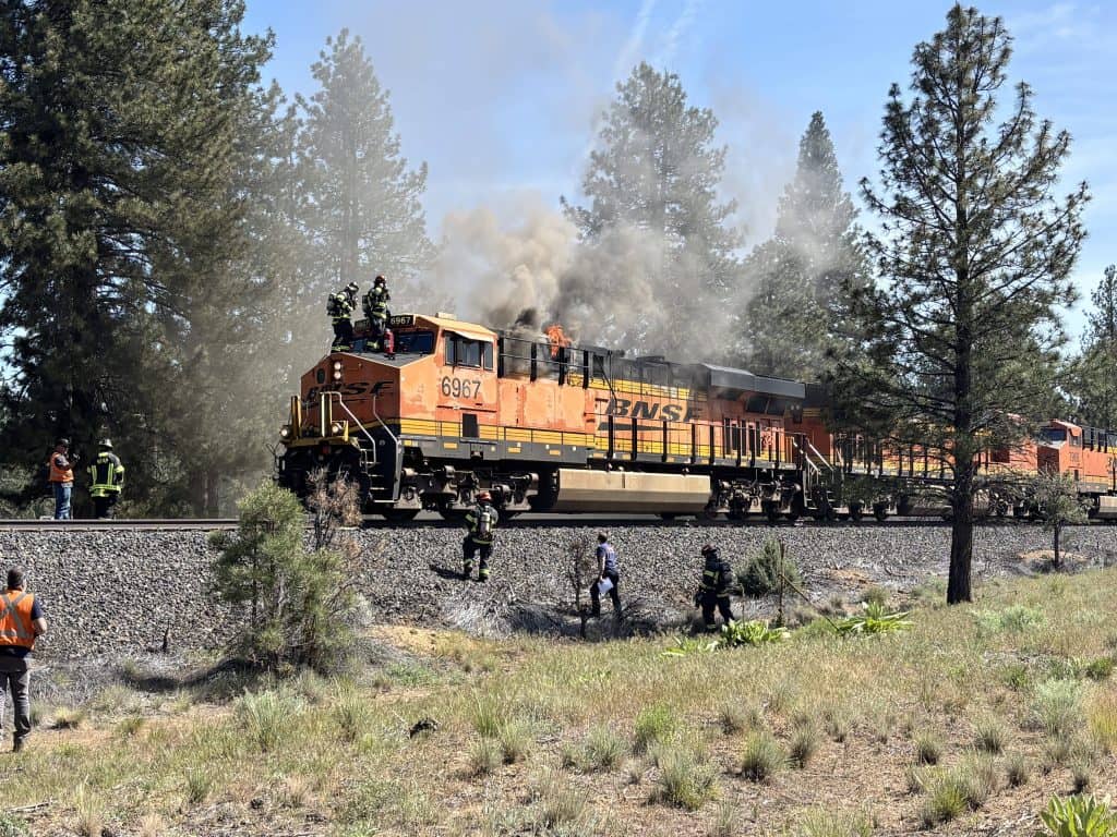 Bend Firefighters Respond to BNSF Train Fire | KWPK-FM - Horizon ...
