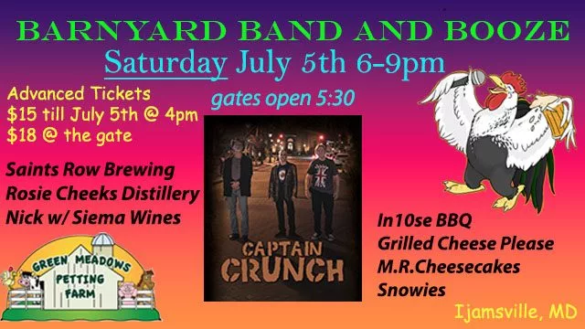 Barnyard Band & Booze July 2025 – 106.9 the Eagle