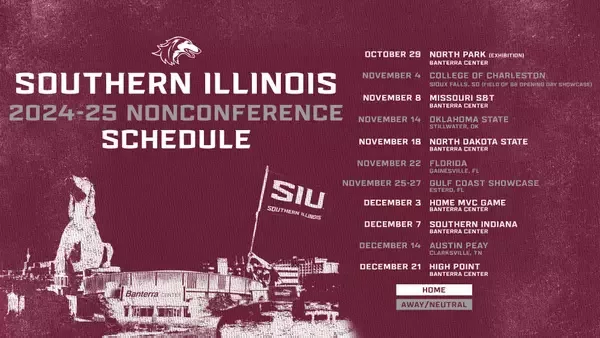 SIU men's basketball unveils 2024-25 non-conference schedule | 95.1 ...