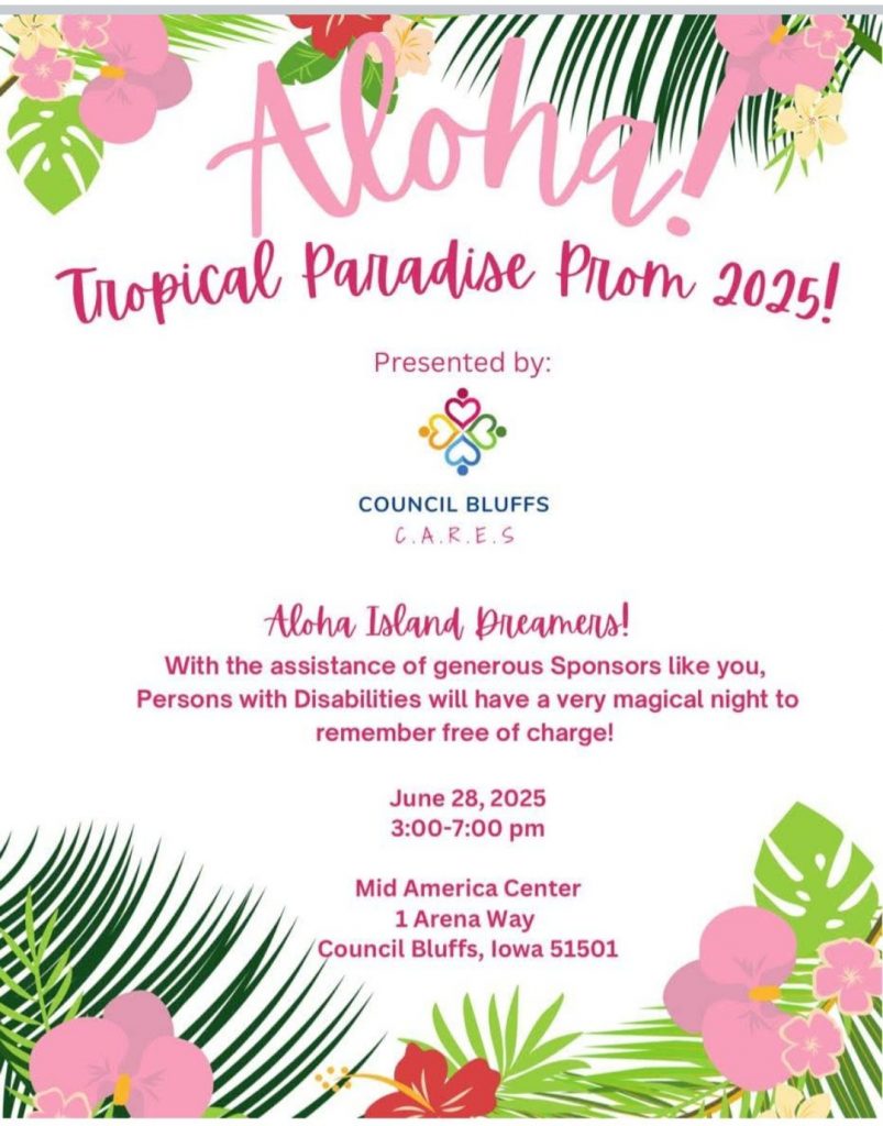 Tropical Paradise LUAU Prom 2025 – Bluffs Country 106.5