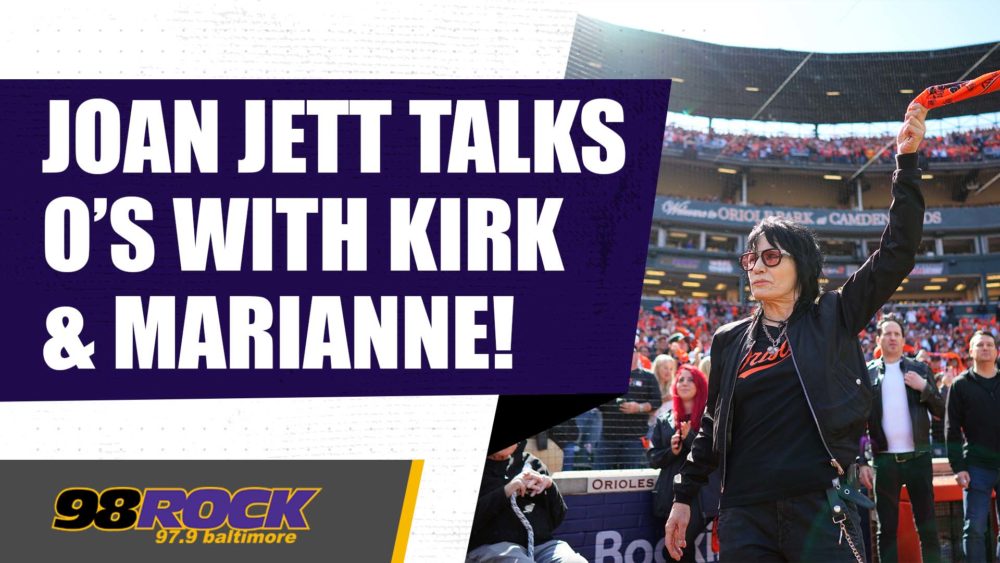 Checking in with Orioles super fan Joan Jett | 98 Rock Online