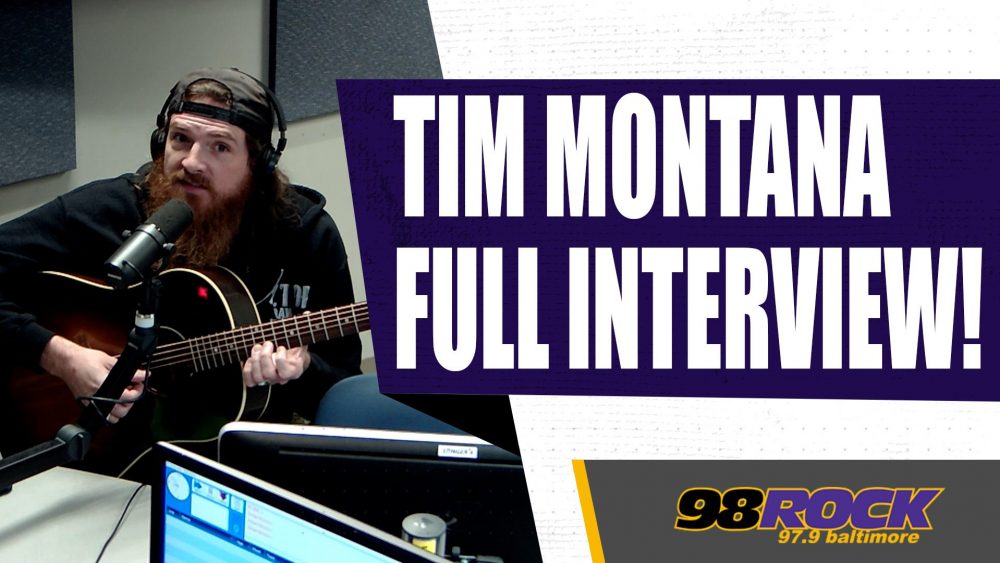 Tim Montana Joins the Show! | 98 Rock Online