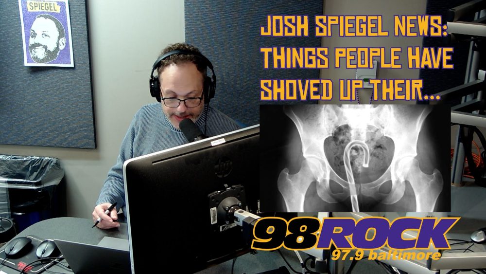 Josh Spiegel News: Things We Stick Inside Ourselves | 98 Rock Online