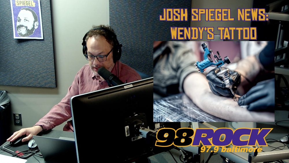 Josh Spiegel News: Wendy's Tattoo | 98 Rock Online