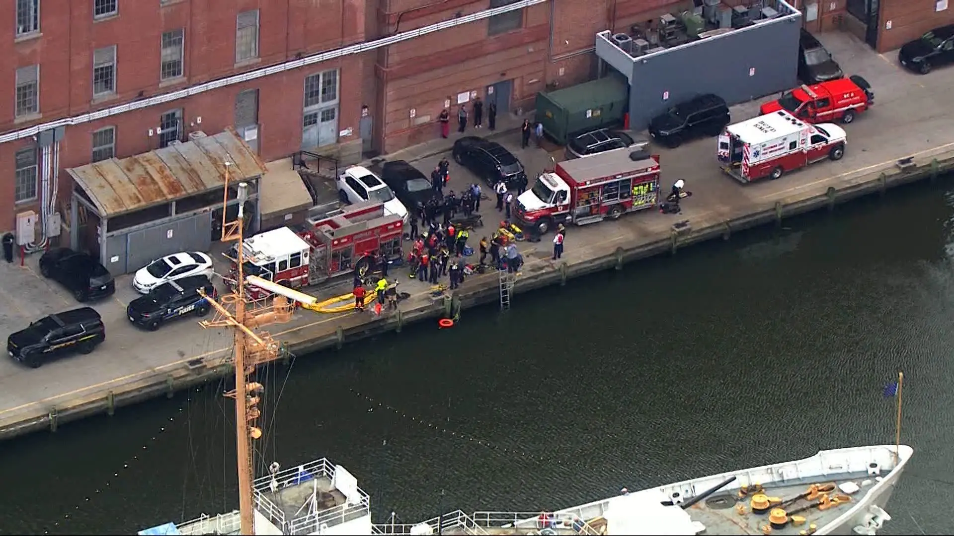 Divers pull man from water behind Power Plant Live | 98 Rock Online