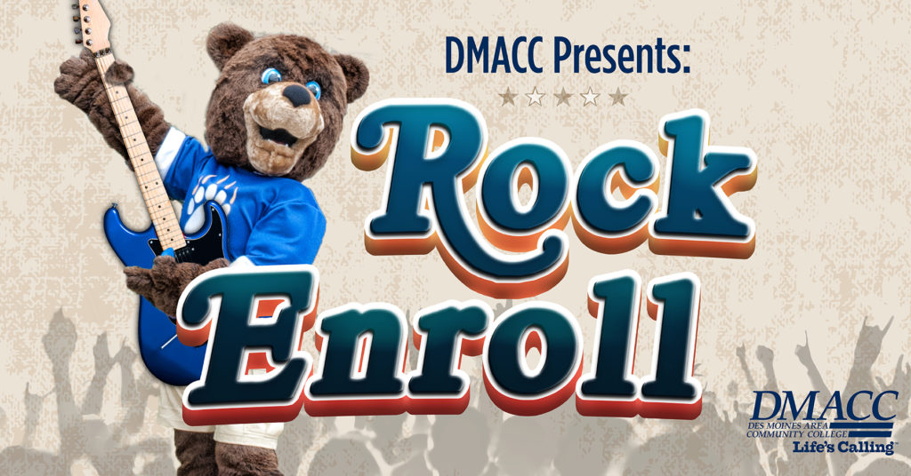 DMACC's 'Rock Enroll' Returns to Iowa Campuses, Helping Students ...
