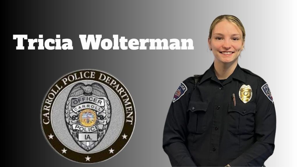 Carroll Police Department Welcomes Its Newest Officer, Tricia Wolterman ...