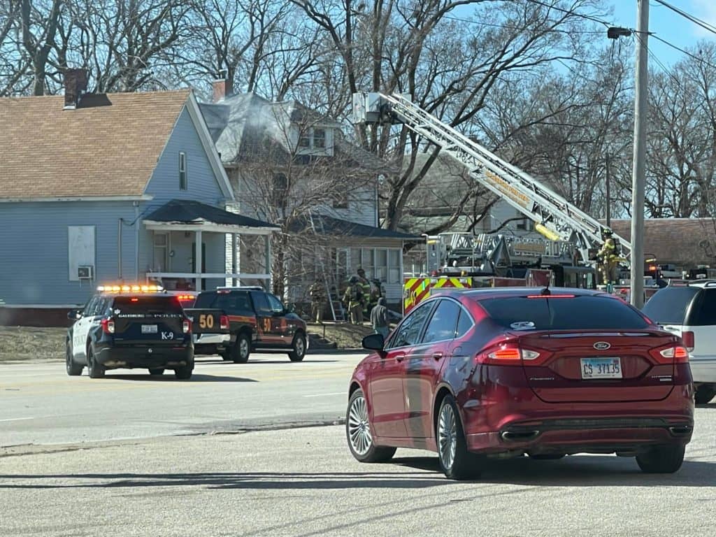 No injuries, but heavy fire damage reported from Galesburg fire | WGIL ...