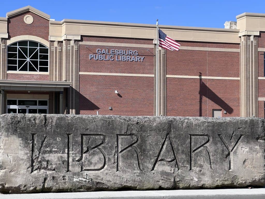 You can help plant some trees at the Galesburg Public Library. Here's ...