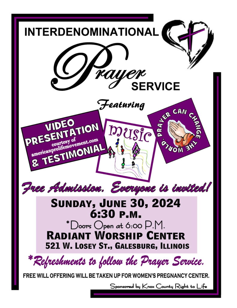 Interdenominational Prayer Service – WGIL 93.7 FM – 1400 AM