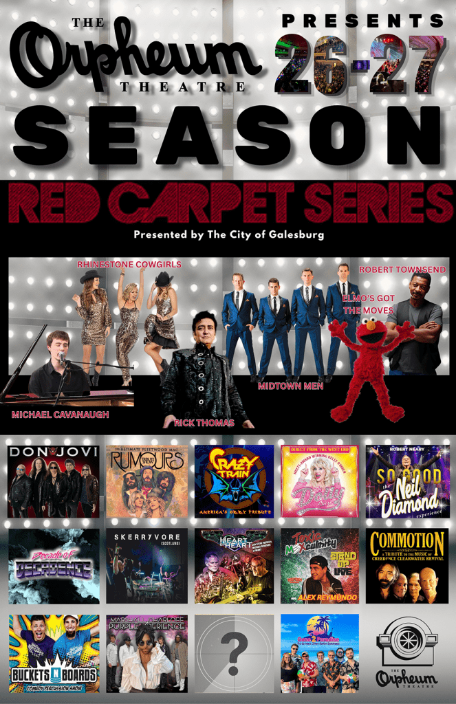 Orpheum Theatre unveils 2026-27 season: Bon Jovi tribute, Sesame Street ...