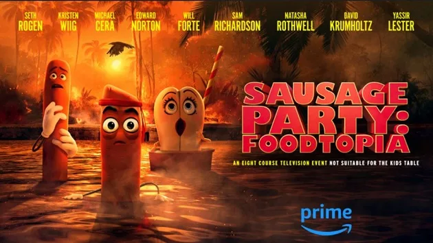 Operation Dessert Storm: Food takes over the world in trailer to spin-off series 'Sausage Party ...