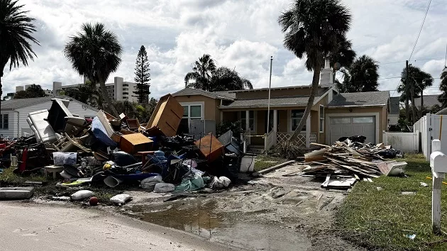 Hurricane Milton's 100 mph winds bring fears of turning Helene debris ...