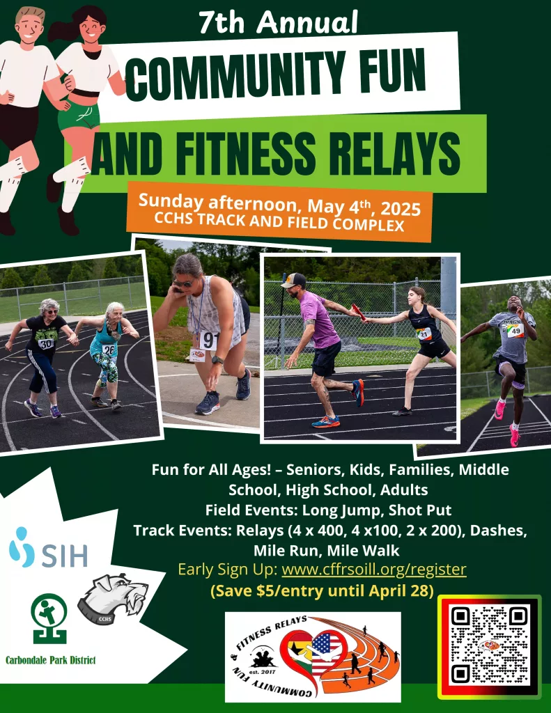 Community Fun & Fitness Relays – 101.5 WCIL-FM | Today's Hit Music