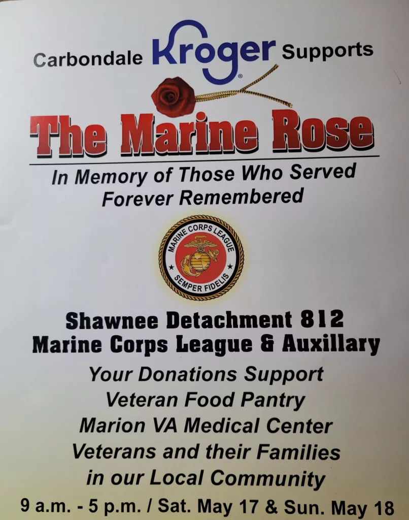 Marine Rose Food Collection Event – 101.5 WCIL-FM | Today's Hit Music