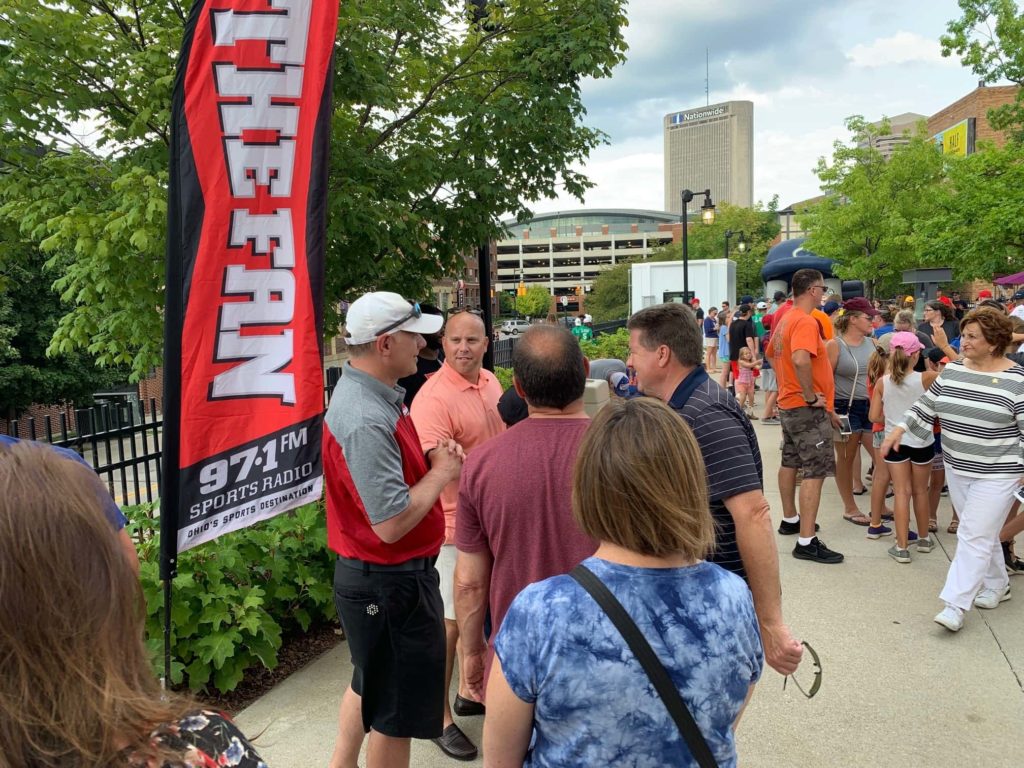 Anthony Rothman and Budweiser at the Clippers on August 1, 2019 – WBNS ...