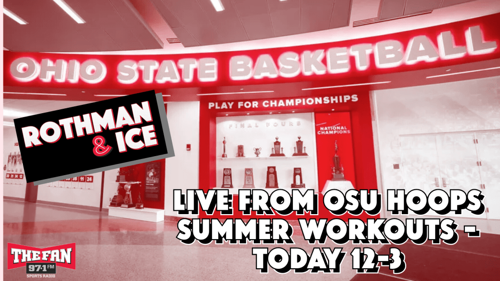 ROTHMAN AND ICE BUCKEYE HOOPS WORKOUTS TODAY | WBNS - Columbus, OH