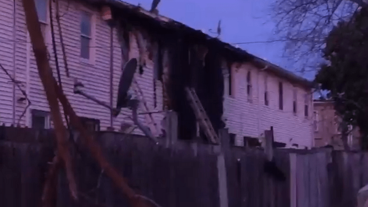 Two-Alarm Rowhouse Fire Erupts At Same Time As Underground Fire | WBAL ...