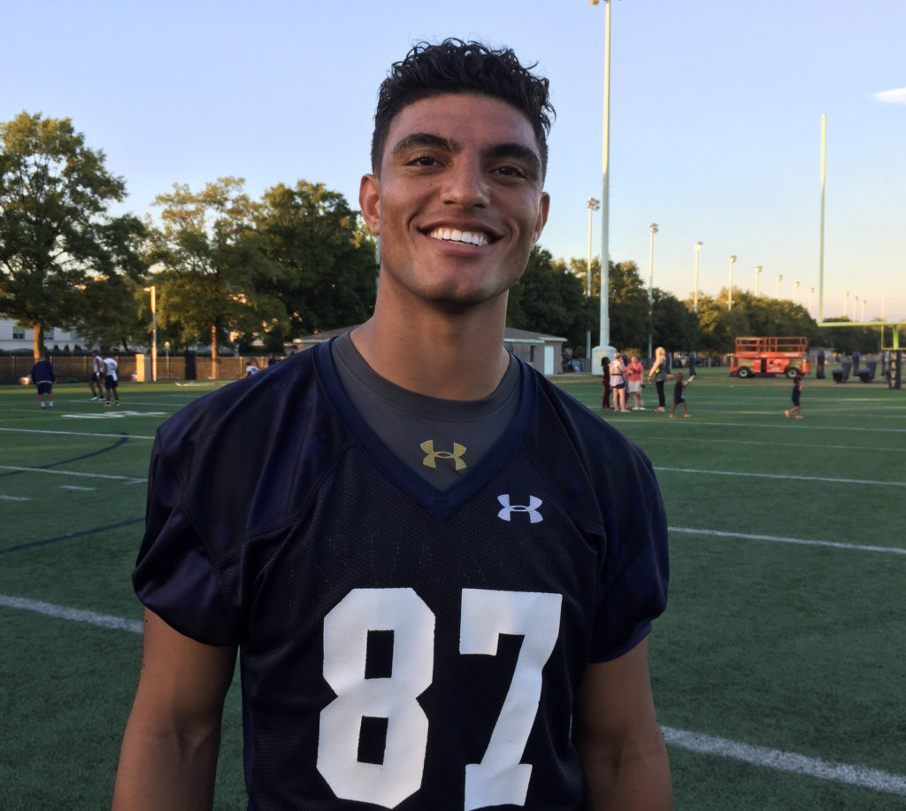 Navy's Brandon Colon: Cut From The Mold Of A True Midshipmen WR | WBAL ...