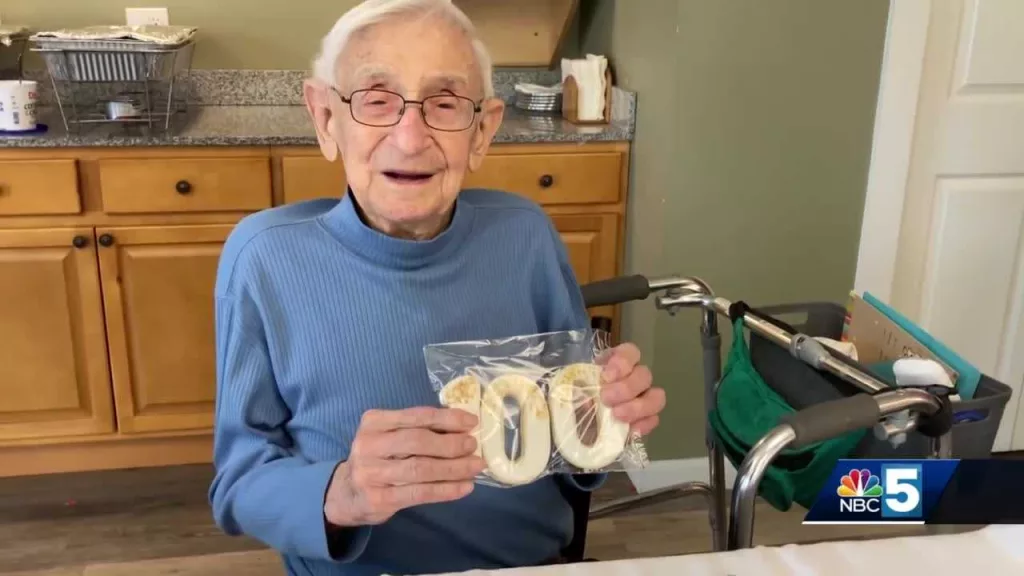 World War II veteran celebrates his 100th birthday, sharing his secret ...