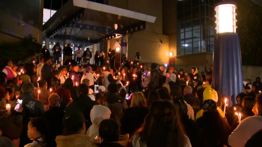 Friends and family remember firefighter Rodney W. Pitts III at vigil ...
