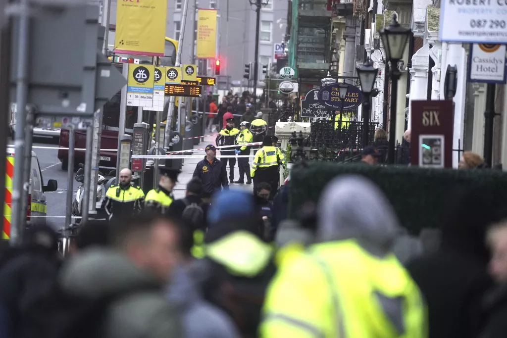 Violent clashes break out in Dublin after knife attack that injured 3 children, one seriously ...