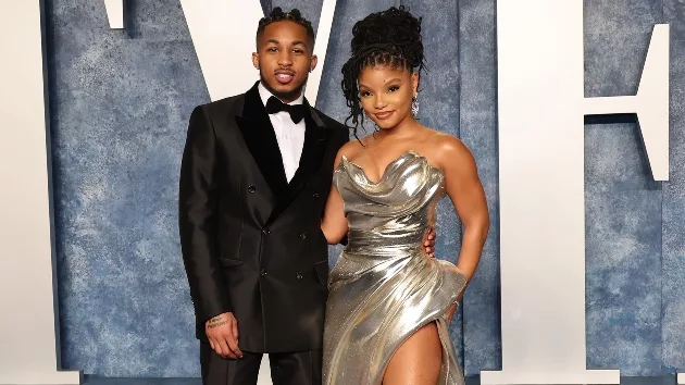 Halle Bailey welcomes first child, a baby boy, with rapper DDG | WBAL ...