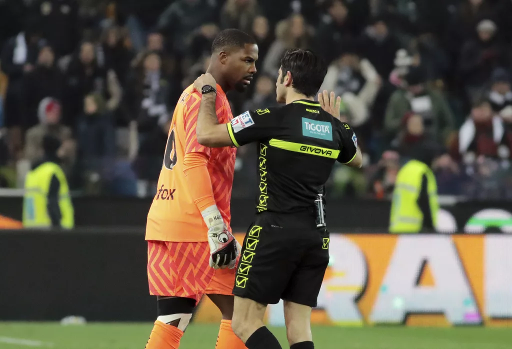 Udinese bans for life one of the fans who racially abused Milan goalkeeper Mike Maignan | WBAL ...