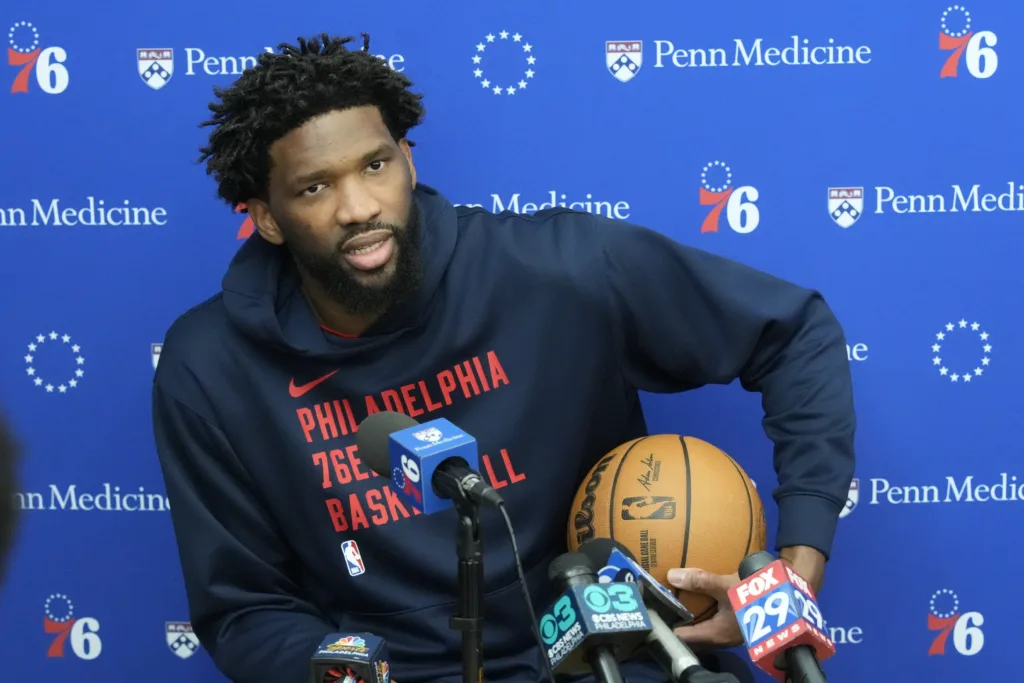 With Embiid out, the 76ers are sliding toward a play-in round that ...