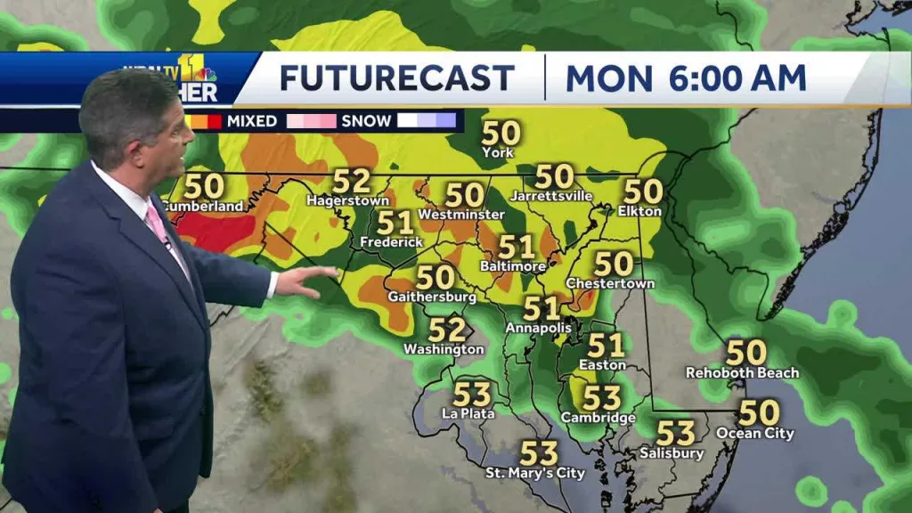 Weather: April showers this week | WBAL Baltimore News
