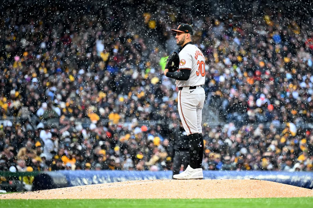 Grayson Rodriguez solid, Orioles hit 3 homers amid snow flurries to ...