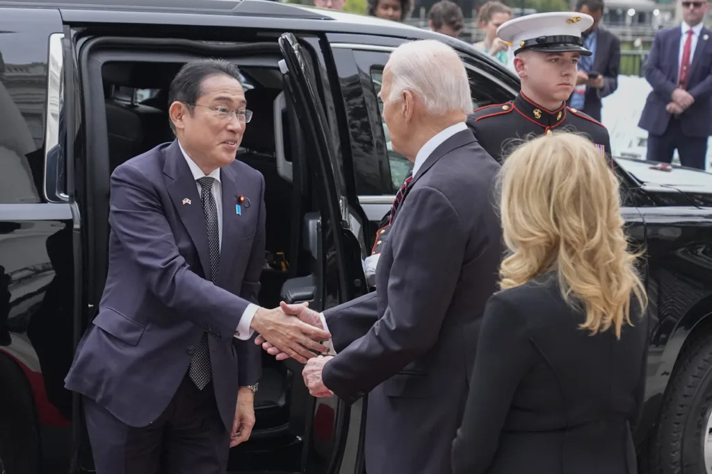 Biden praises Prime Minister Kishida's leadership and Japan's growing ...