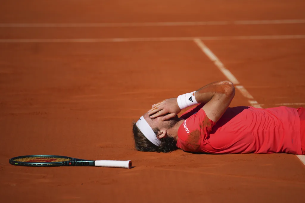 Tsitsipas sweeps aside Ruud to win Monte Carlo Masters for the third time, and then weeps | WBAL ...