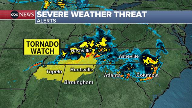 Multiple tornadoes strike across six states as 350 damaging storms ...