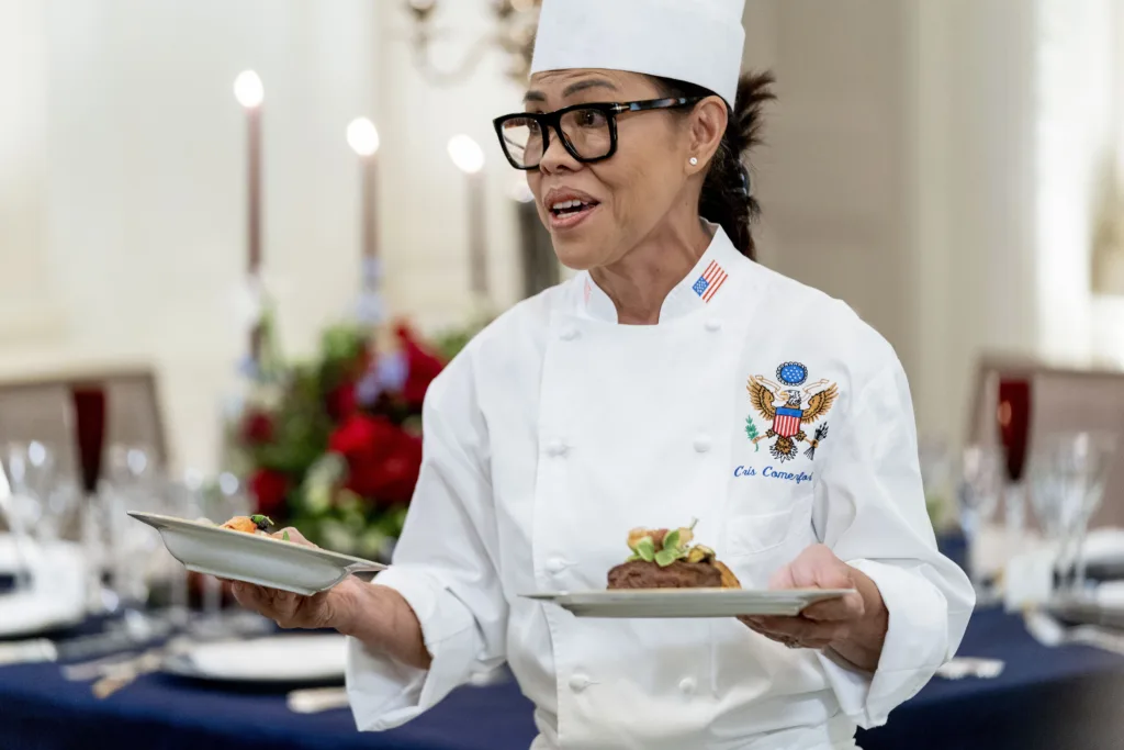 Female White House chef duo has dished up culinary diplomacy at state ...