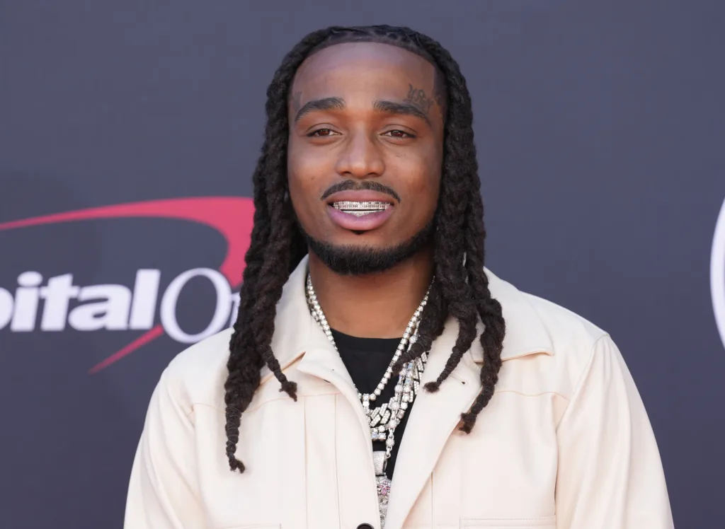 Quavo hosts summit against gun violence featuring VP Kamala Harris on ...