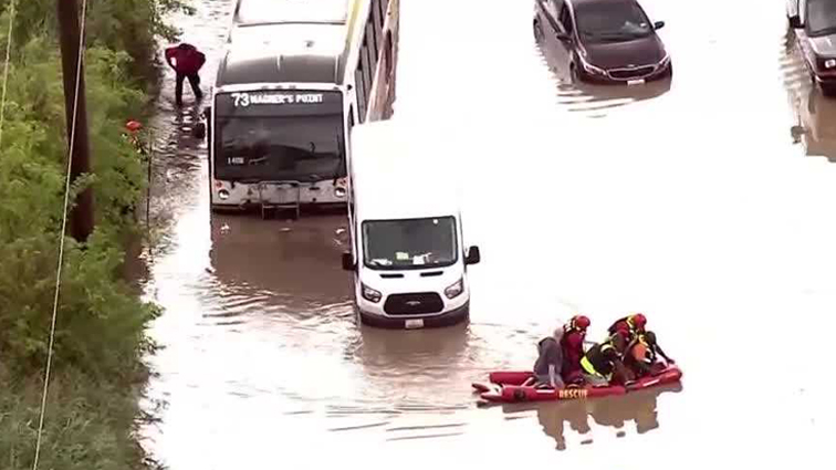 More details about rescue efforts for people trapped on bus in ...
