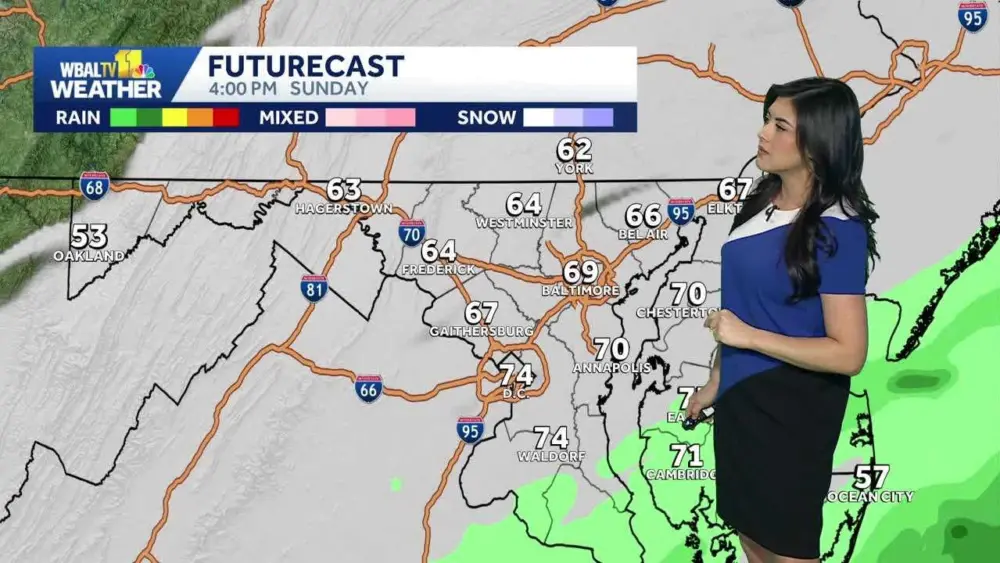 Weather: Big warmup in Baltimore early this week | WBAL Baltimore News