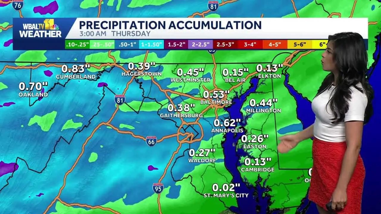 Impact Weather: Afternoon rain and thunderstorms likely Wednesday ...