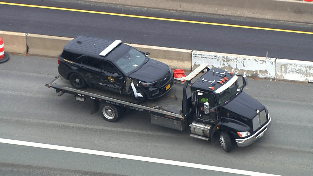 MSP: Trooper hospitalized after crash on I-95 in Harford County | WBAL ...