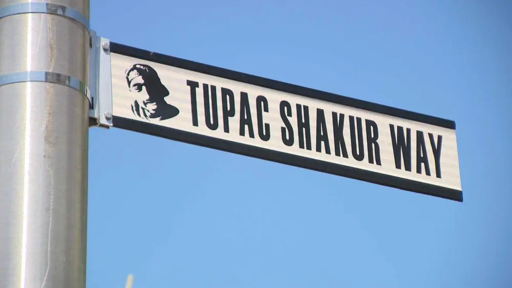 Tupac Shakur honored with street renaming in Baltimore | WBAL Baltimore ...