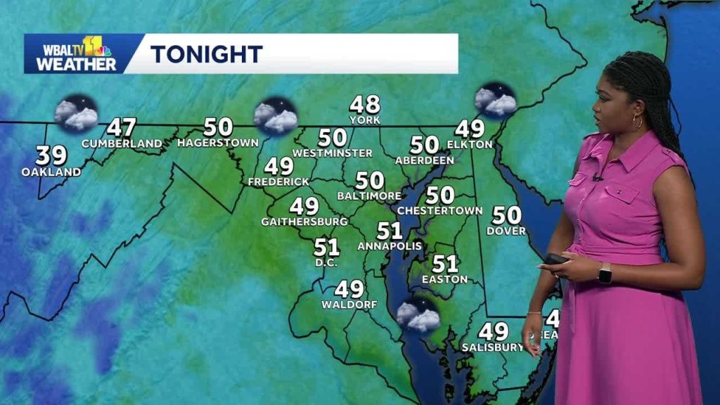 Weather: Cool and dry tonight, but a Maryland warm up is on the way ...