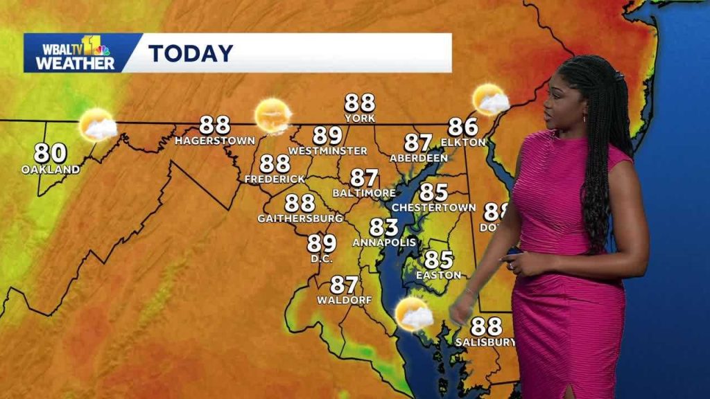 The warming trend continues across Maryland | WBAL Baltimore News