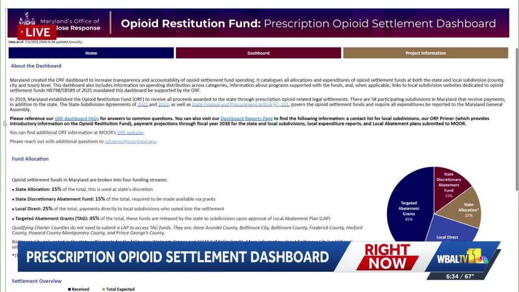 Online dashboard shows where prescription opioid lawsuit money is going ...