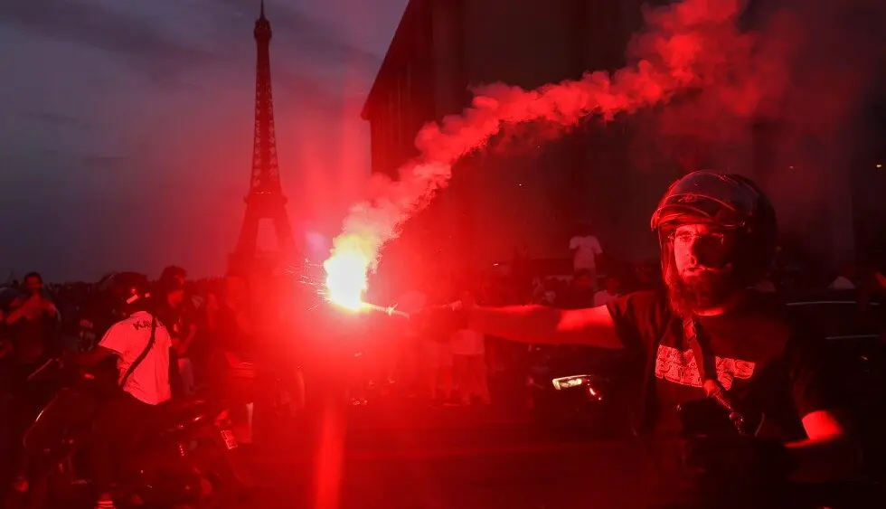 France detains hundreds of rioters after Paris Saint-German wins ...