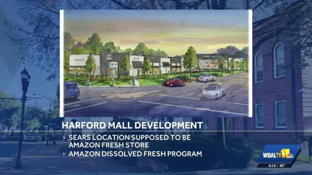 Harford Mall redevelopment takes shape with new stores | WBAL Baltimore ...