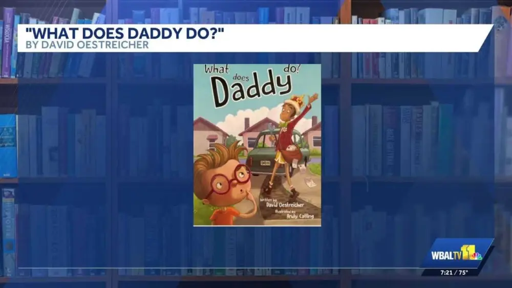 Local author's first book is 'What Does Daddy Do?' | WBAL Baltimore News