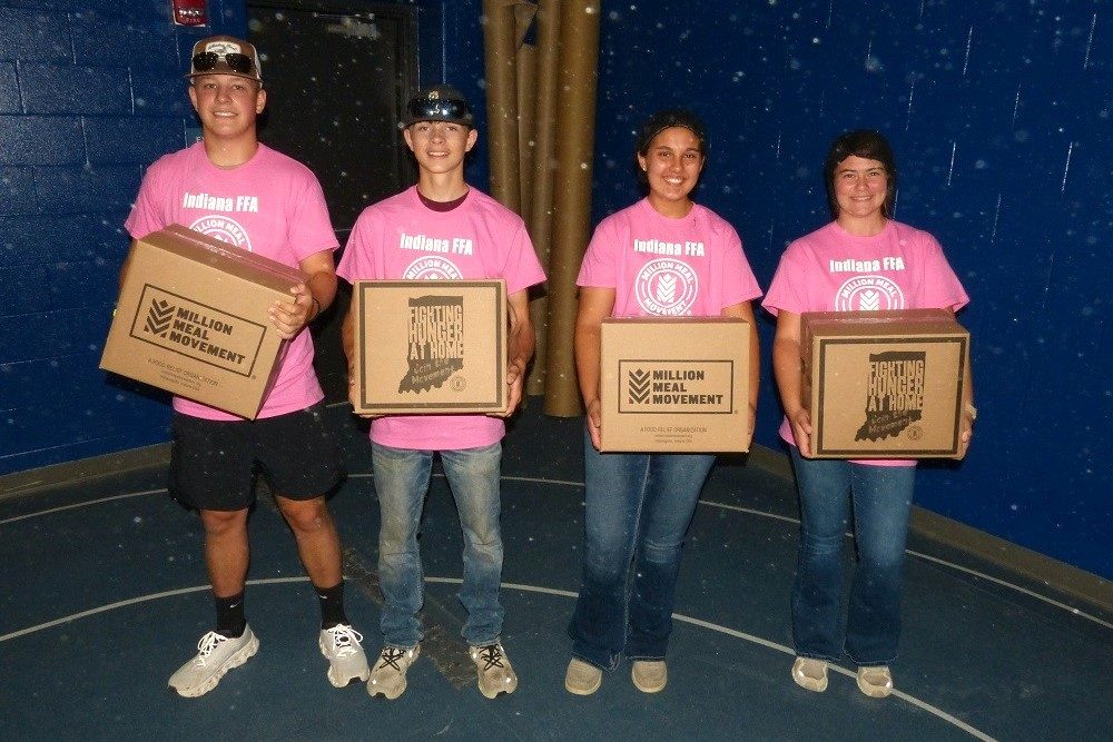 Community Impact: Indiana FFA's 'Living to Serve' Motto Takes Center ...