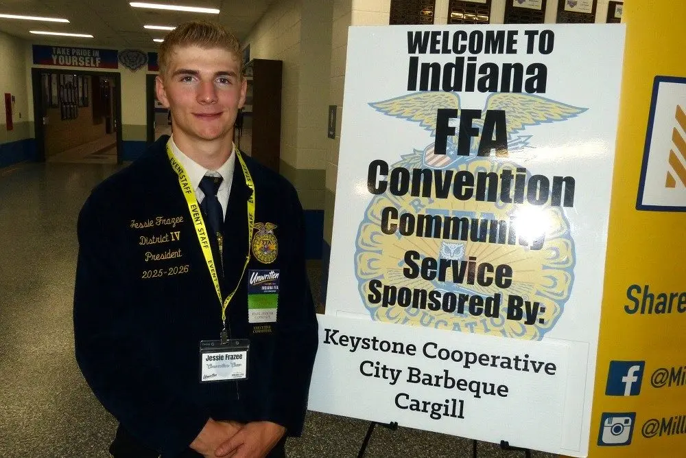 Community Impact: Indiana FFA's 'Living to Serve' Motto Takes Center ...