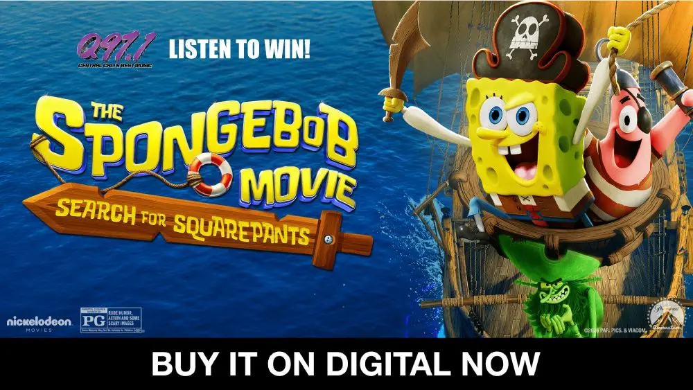Win "The Spongebob Movie" on Digital! | Q97.1 - KSEQ